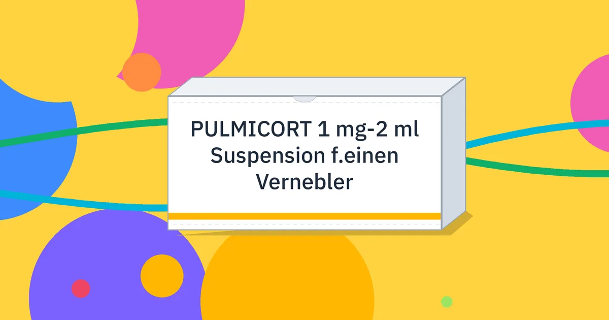 Symbolbild: Packung mit der Aufschrift PULMICORT 1 mg-2 ml Suspension f.einen Vernebler (PZN 17263407) – Verfügbarkeit und Bezug in Apotheken in Frankfurt am Main