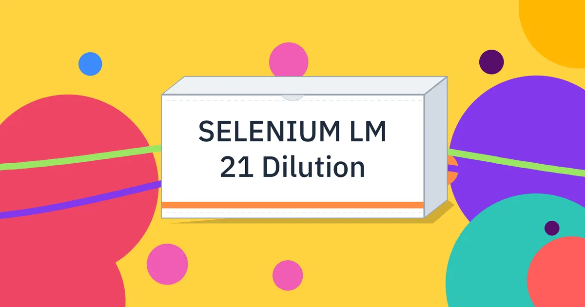 Symbolbild: Packung mit der Aufschrift SELENIUM LM 21 Dilution (PZN 13185834) – Verfügbarkeit und Bezug in Apotheken in Frankfurt am Main