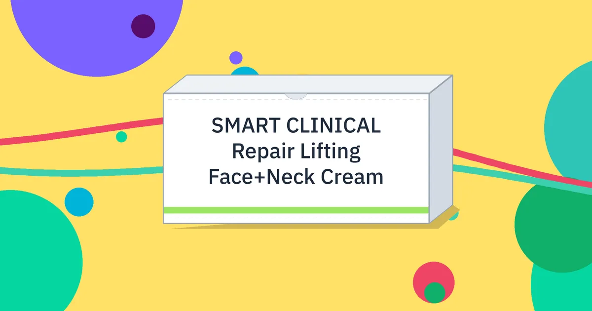 Symbolbild: Packung mit der Aufschrift SMART CLINICAL Repair Lifting Face+Neck Cream (PZN 19153752) – Verfügbarkeit und Bezug in Apotheken in Frankfurt am Main