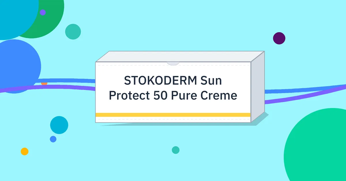 Symbolbild: Packung mit der Aufschrift STOKODERM Sun Protect 50 Pure Creme (PZN 12567806) – Verfügbarkeit und Bezug in Apotheken in Frankfurt am Main