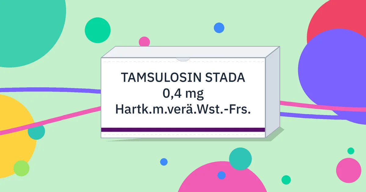 Symbolbild: Packung mit der Aufschrift TAMSULOSIN STADA 0,4 mg Hartk.m.verä.Wst.-Frs. (PZN 01057344) – Verfügbarkeit und Bezug in Apotheken in Frankfurt am Main