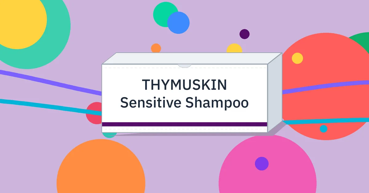 Symbolbild: Packung mit der Aufschrift THYMUSKIN Sensitive Shampoo (PZN 19458776) – Verfügbarkeit und Bezug in Apotheken in Frankfurt am Main