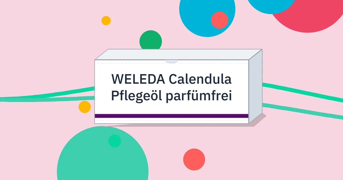 Symbolbild: Packung mit der Aufschrift WELEDA Calendula Pflegeöl parfümfrei (PZN 04417027) – Verfügbarkeit und Bezug in Apotheken in Frankfurt am Main