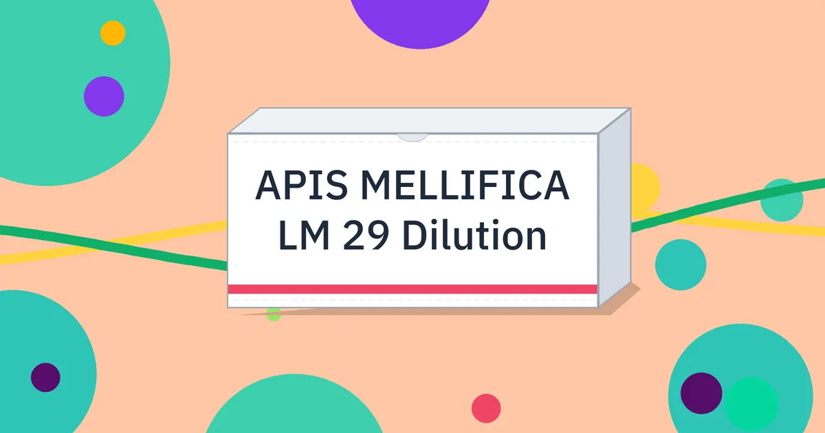 Symbolbild: Packung mit der Aufschrift APIS MELLIFICA LM 29 Dilution (PZN 12765274) – Verfügbarkeit und Bezug in Apotheken in Frankfurt am Main