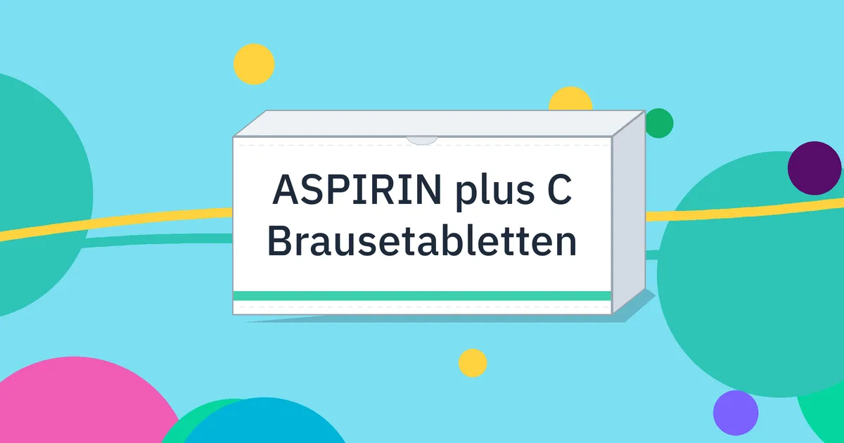 Symbolbild: Packung mit der Aufschrift ASPIRIN plus C Brausetabletten (PZN 01894063) – Verfügbarkeit und Bezug in Apotheken in Frankfurt am Main