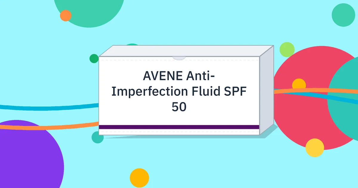 Symbolbild: Packung mit der Aufschrift AVENE Anti-Imperfection Fluid SPF 50 (PZN 19167926) – Verfügbarkeit und Bezug in Apotheken in Frankfurt am Main