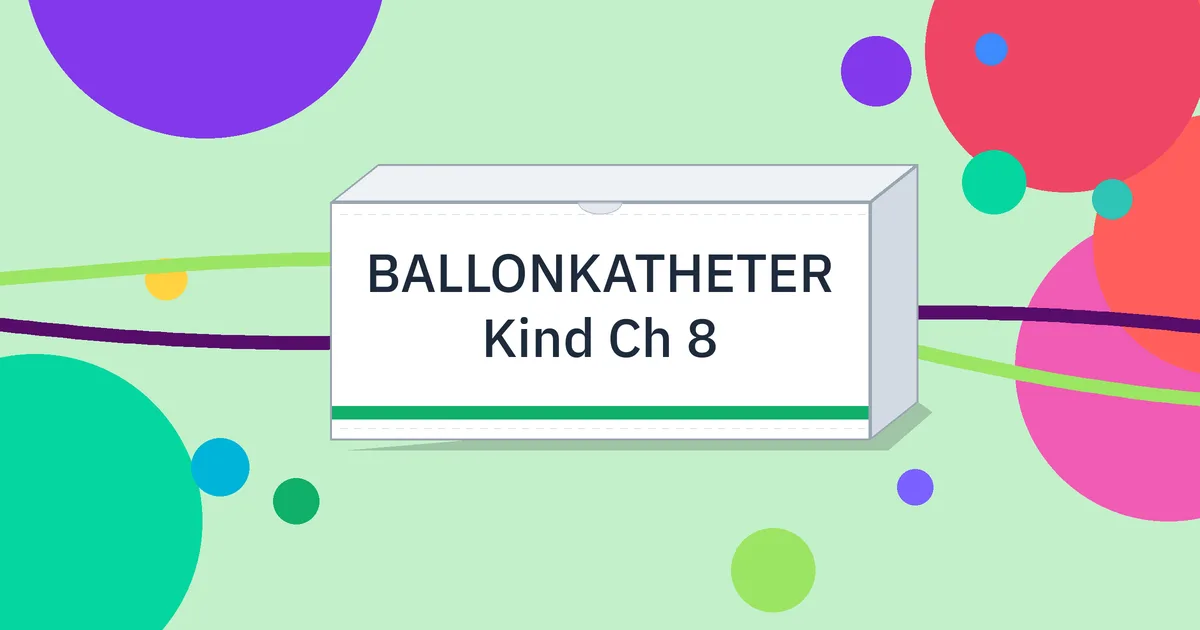Symbolbild: Packung mit der Aufschrift BALLONKATHETER Kind Ch 8 (PZN 00025945) – Verfügbarkeit und Bezug in Apotheken in Frankfurt am Main