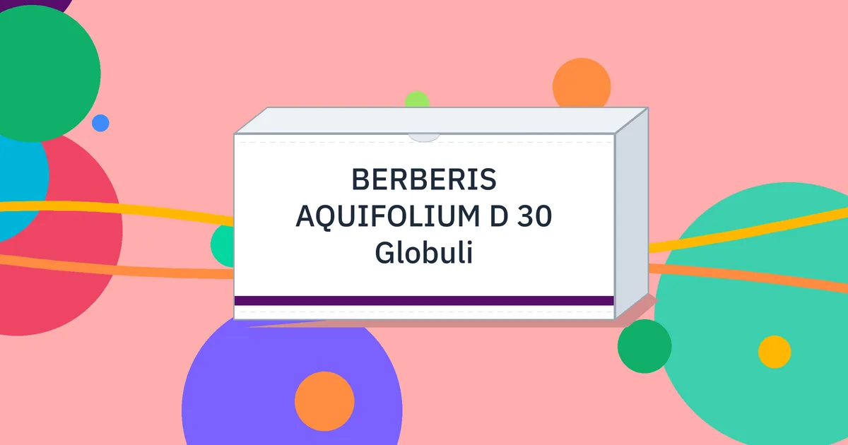 Symbolbild: Packung mit der Aufschrift BERBERIS AQUIFOLIUM D 30 Globuli (PZN 19716586) – Verfügbarkeit und Bezug in Apotheken in Frankfurt am Main
