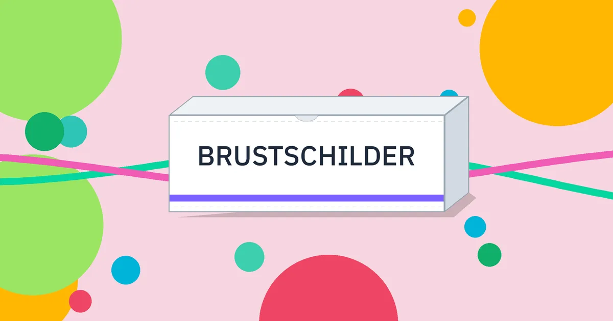 Symbolbild: Packung mit der Aufschrift BRUSTSCHILDER (PZN 02438427) – Verfügbarkeit und Bezug in Apotheken in Frankfurt am Main