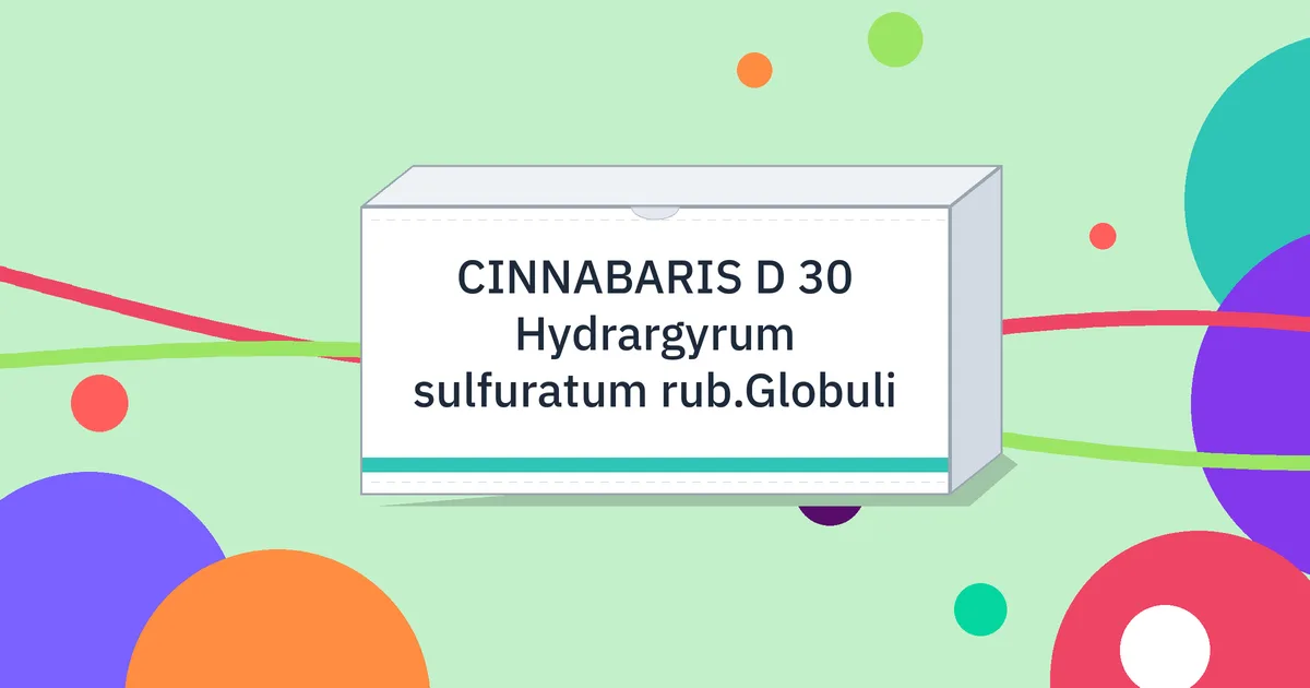 Symbolbild: Packung mit der Aufschrift CINNABARIS D 30 Hydrargyrum sulfuratum rub.Globuli (PZN 17299115) – Verfügbarkeit und Bezug in Apotheken in Frankfurt am Main