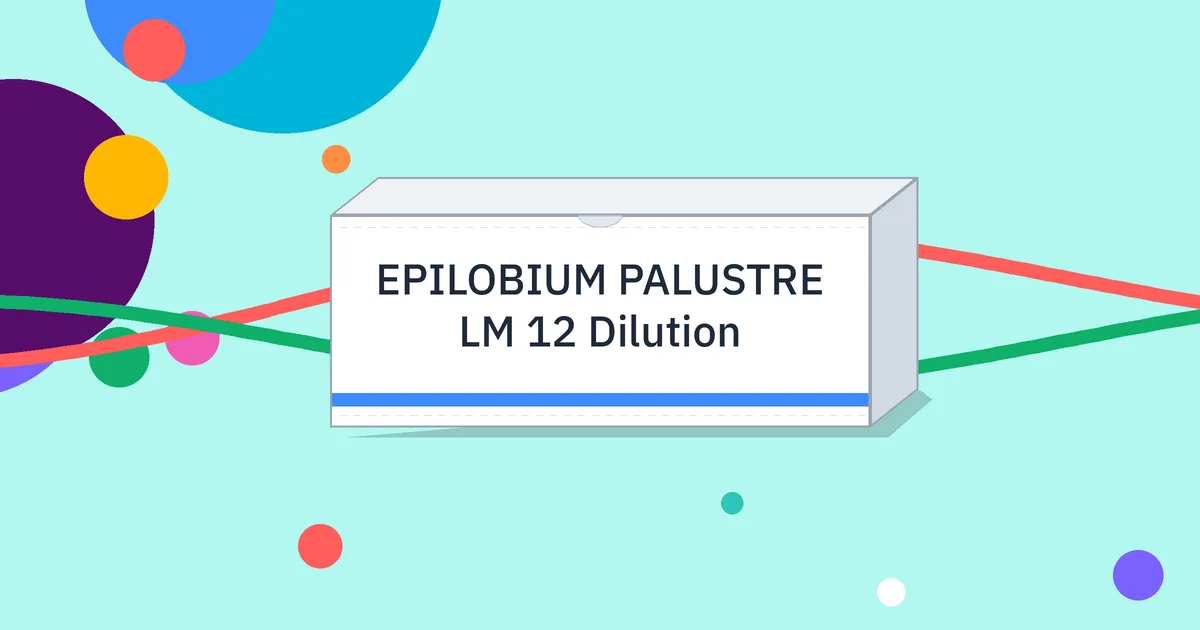 Symbolbild: Packung mit der Aufschrift EPILOBIUM PALUSTRE LM 12 Dilution (PZN 13472083) – Verfügbarkeit und Bezug in Apotheken in Frankfurt am Main