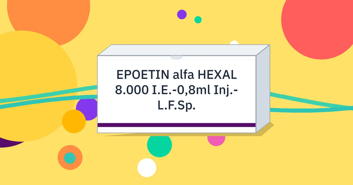 Symbolbild: Packung mit der Aufschrift EPOETIN alfa HEXAL 8.000 I.E.-0,8ml Inj.-L.F.Sp. (PZN 03442224) – Verfügbarkeit und Bezug in Apotheken in Frankfurt am Main