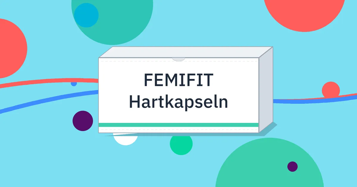 Symbolbild: Packung mit der Aufschrift FEMIFIT Hartkapseln (PZN 15785461) – Verfügbarkeit und Bezug in Apotheken in Frankfurt am Main