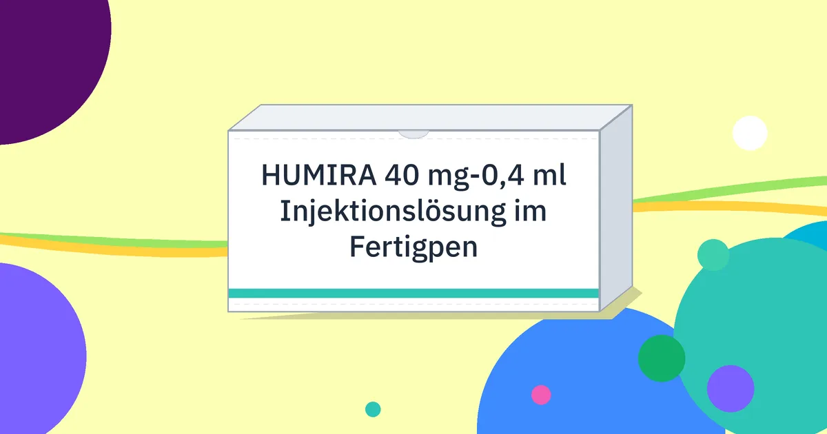 Symbolbild: Packung mit der Aufschrift HUMIRA 40 mg-0,4 ml Injektionslösung im Fertigpen (PZN 12470550) – Verfügbarkeit und Bezug in Apotheken in Frankfurt am Main