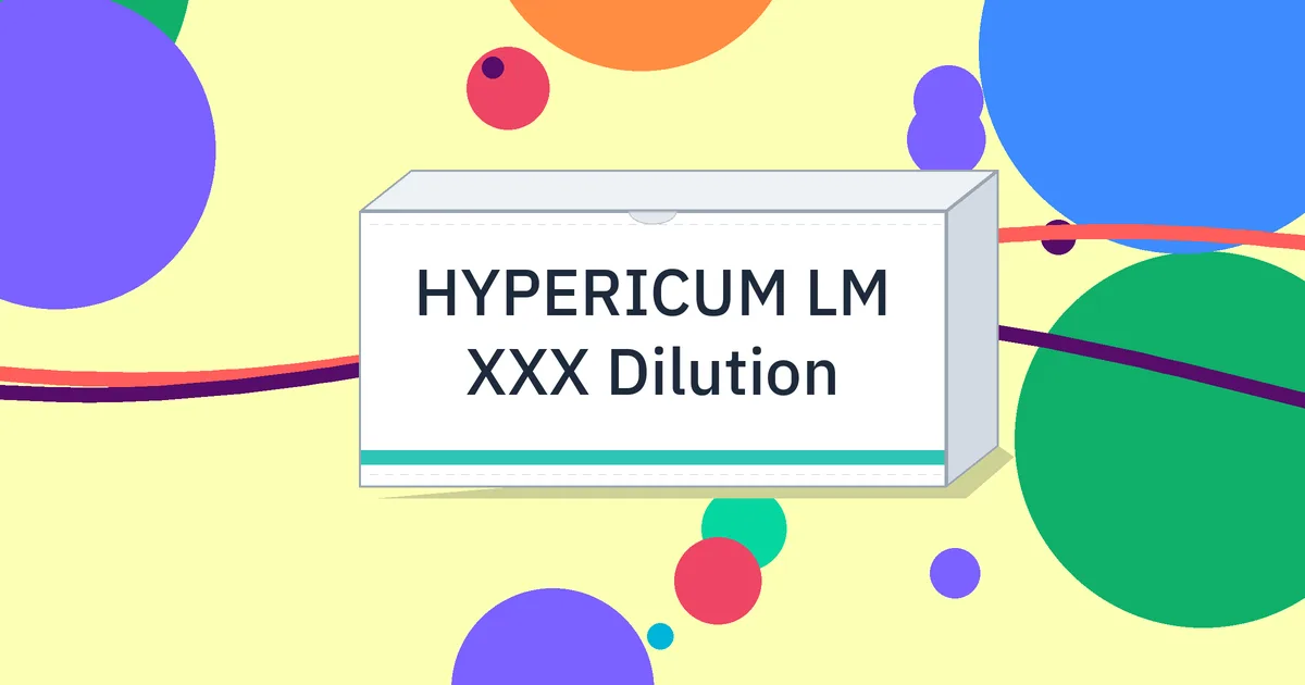 Symbolbild: Packung mit der Aufschrift HYPERICUM LM XXX Dilution (PZN 02674843) – Verfügbarkeit und Bezug in Apotheken in Frankfurt am Main