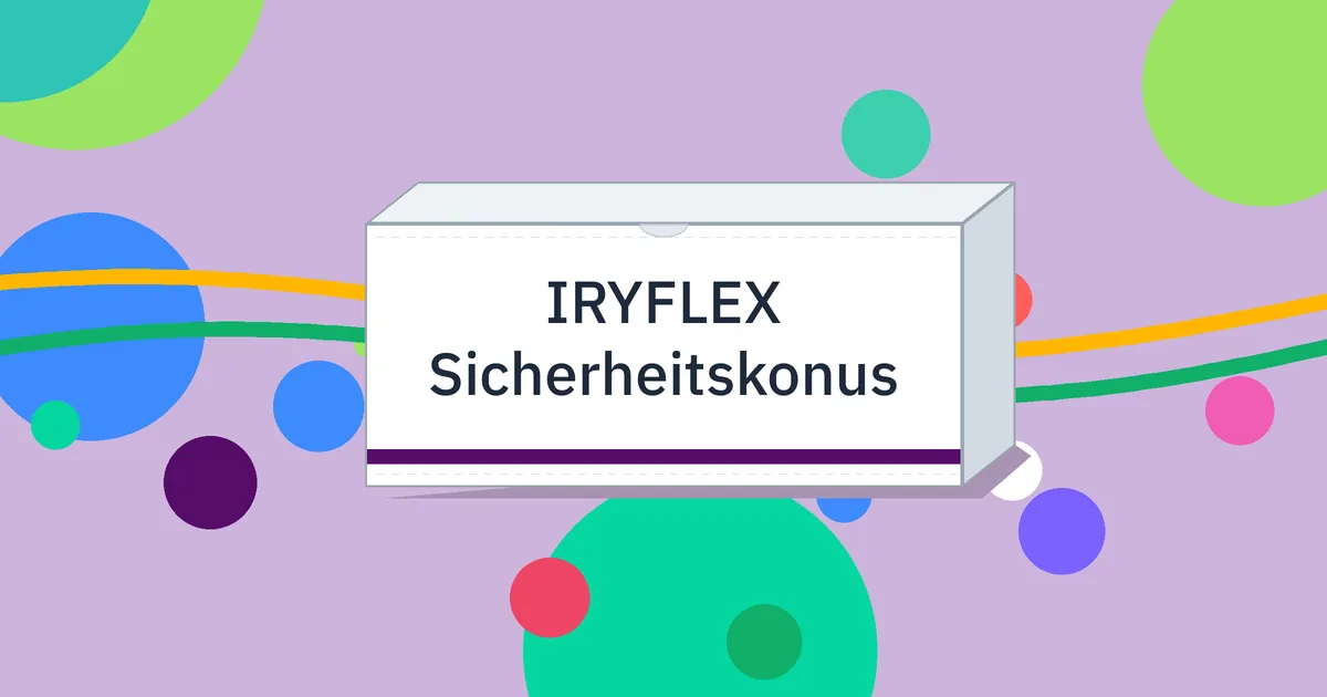 Symbolbild: Packung mit der Aufschrift IRYFLEX Sicherheitskonus (PZN 02298512) – Verfügbarkeit und Bezug in Apotheken in Frankfurt am Main