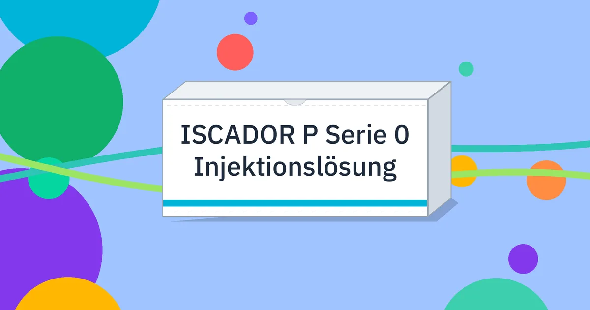 Symbolbild: Packung mit der Aufschrift ISCADOR P Serie 0 Injektionslösung (PZN 09751191) – Verfügbarkeit und Bezug in Apotheken in Frankfurt am Main