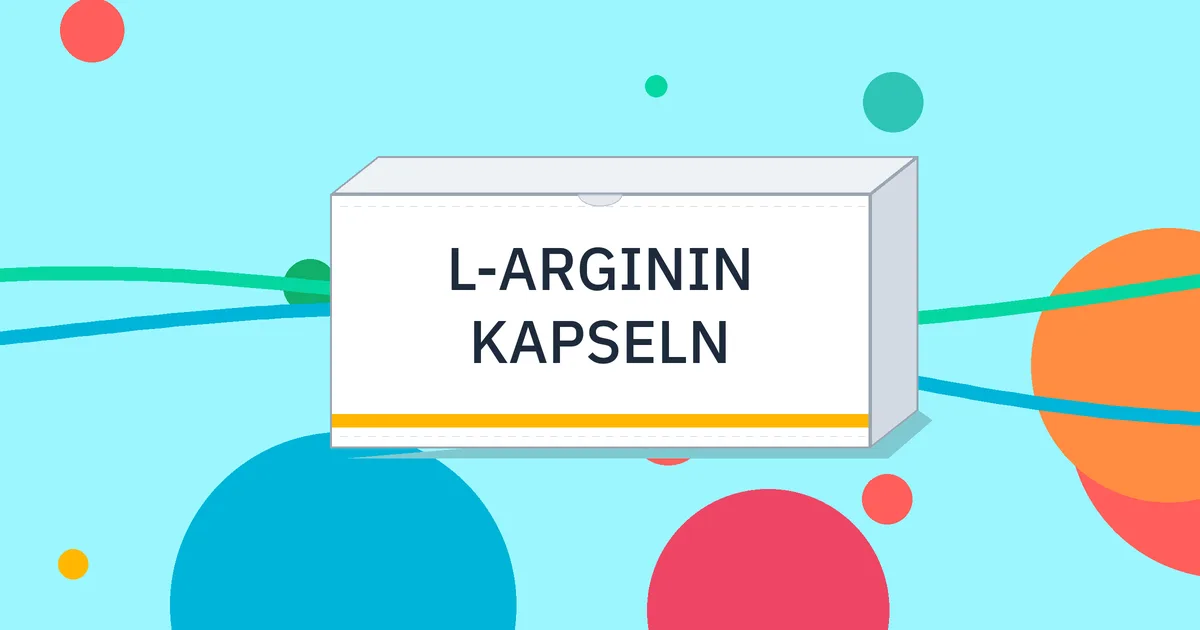 Symbolbild: Packung mit der Aufschrift L-ARGININ KAPSELN (PZN 08824887) – Verfügbarkeit und Bezug in Apotheken in Frankfurt am Main