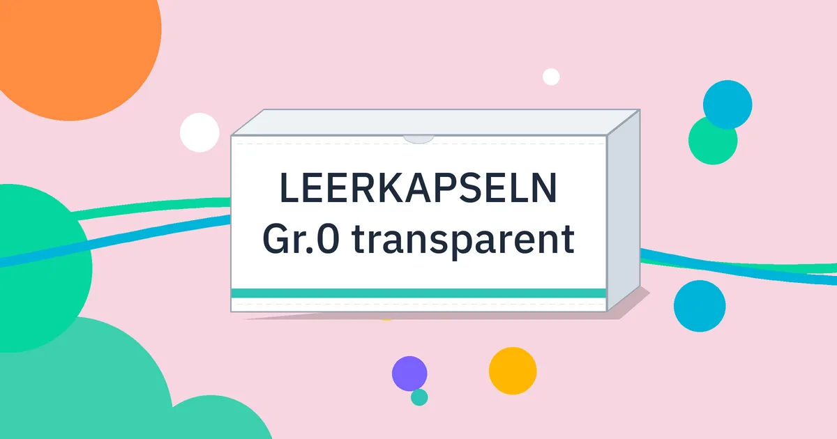 Symbolbild: Packung mit der Aufschrift LEERKAPSELN Gr.0 transparent (PZN 13837840) – Verfügbarkeit und Bezug in Apotheken in Frankfurt am Main
