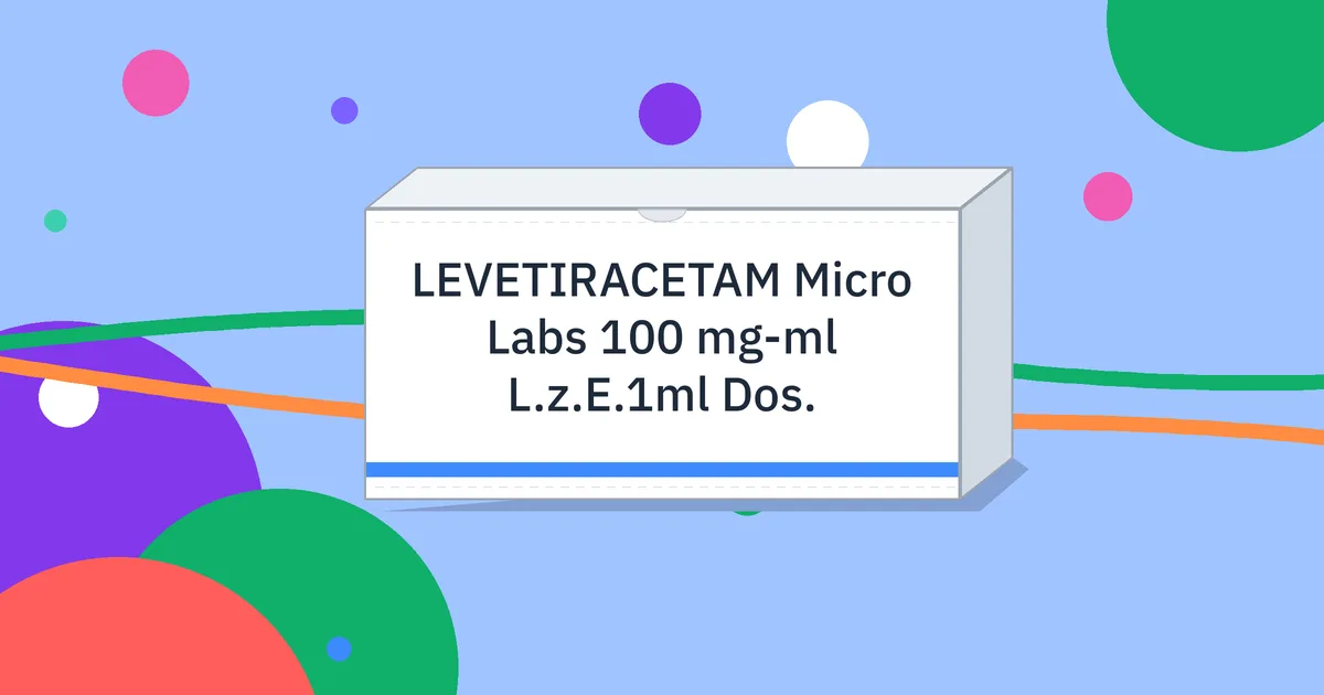 Symbolbild: Packung mit der Aufschrift LEVETIRACETAM Micro Labs 100 mg-ml L.z.E.1ml Dos. (PZN 19078660) – Verfügbarkeit und Bezug in Apotheken in Frankfurt am Main