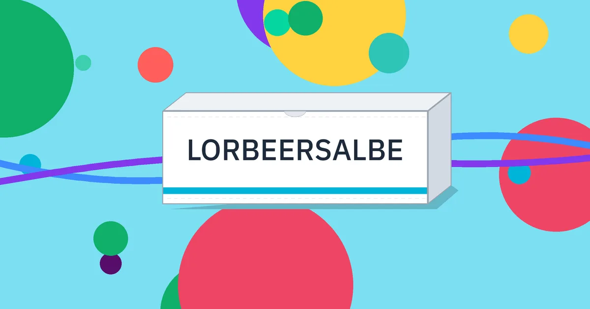 Symbolbild: Packung mit der Aufschrift LORBEERSALBE (PZN 14249714) – Verfügbarkeit und Bezug in Apotheken in Frankfurt am Main