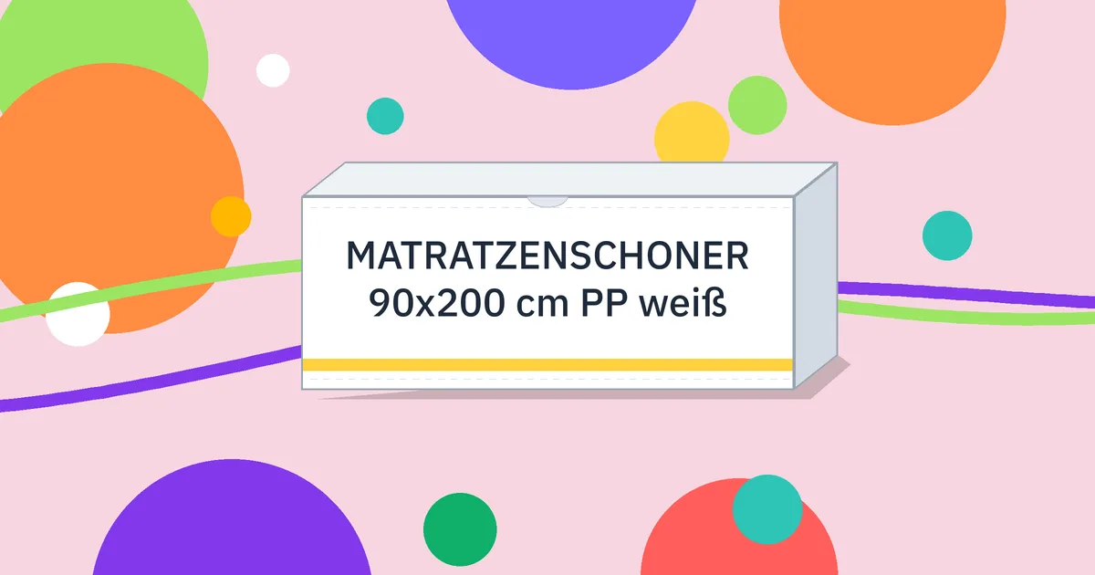 Symbolbild: Packung mit der Aufschrift MATRATZENSCHONER 90x200 cm PP weiß (PZN 20606704) – Verfügbarkeit und Bezug in Apotheken in Frankfurt am Main