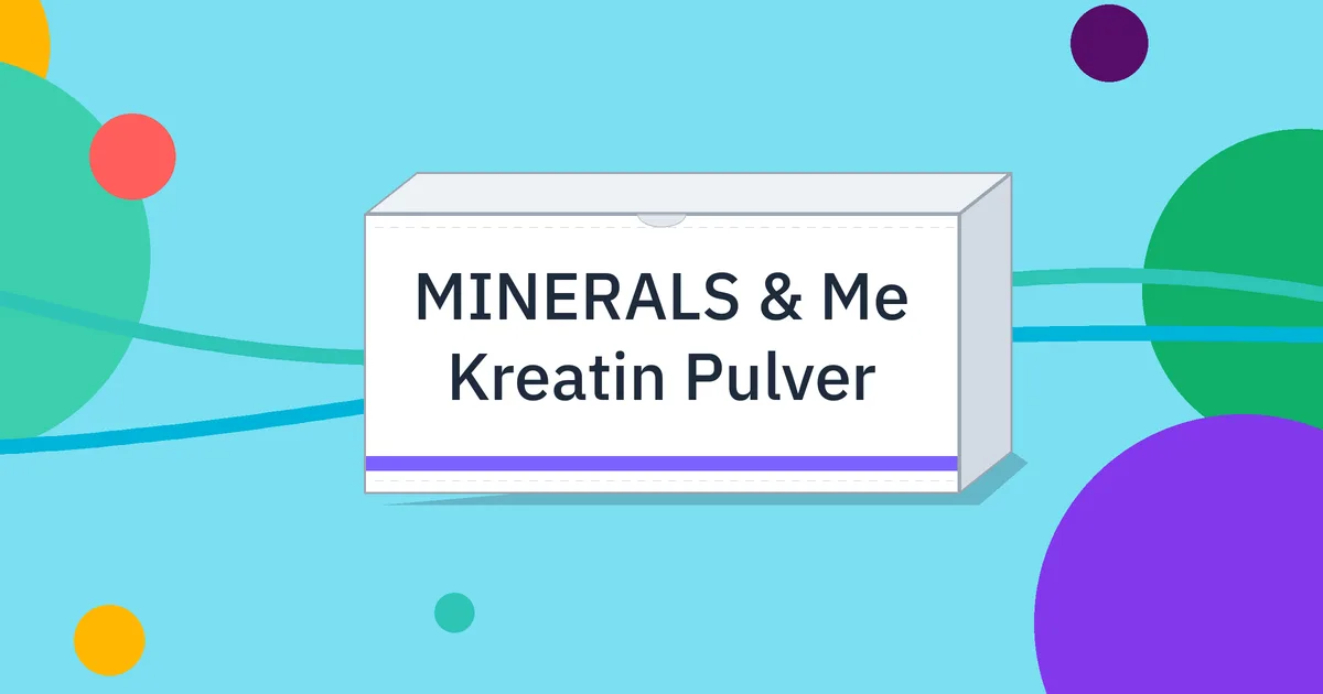 Symbolbild: Packung mit der Aufschrift MINERALS & Me Kreatin Pulver (PZN 20394461) – Verfügbarkeit und Bezug in Apotheken in Frankfurt am Main