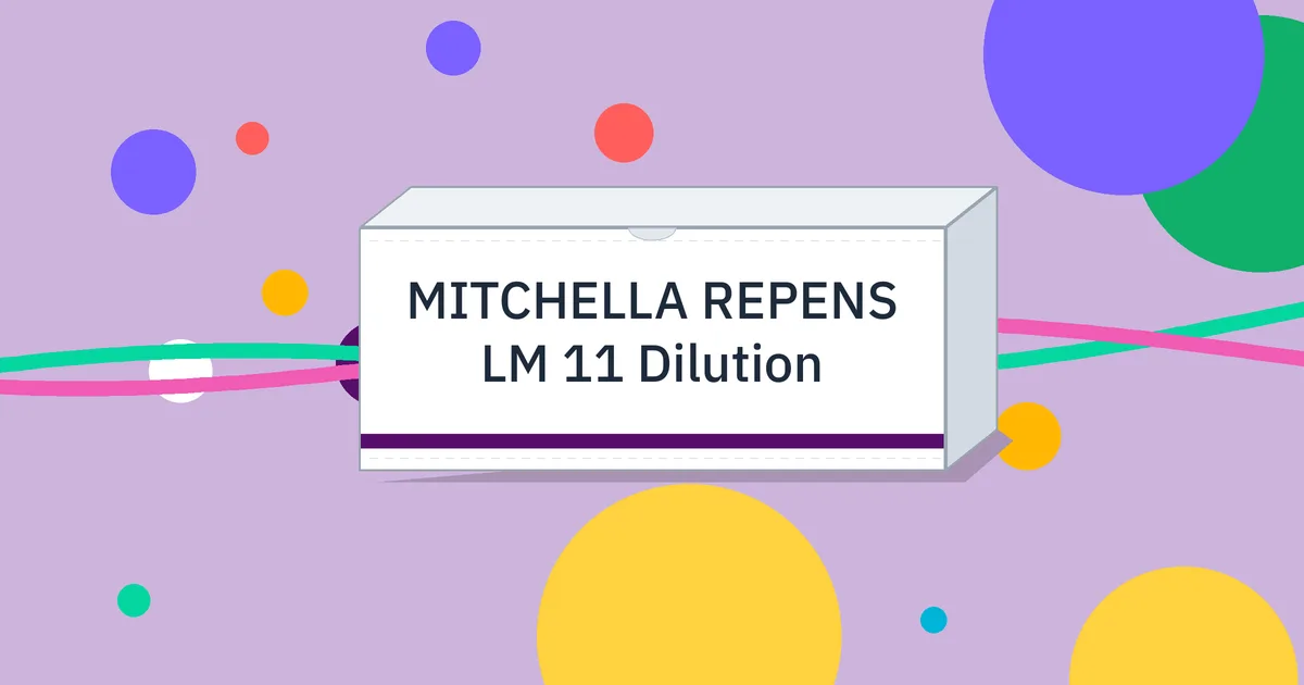 Symbolbild: Packung mit der Aufschrift MITCHELLA REPENS LM 11 Dilution (PZN 13609317) – Verfügbarkeit und Bezug in Apotheken in Frankfurt am Main