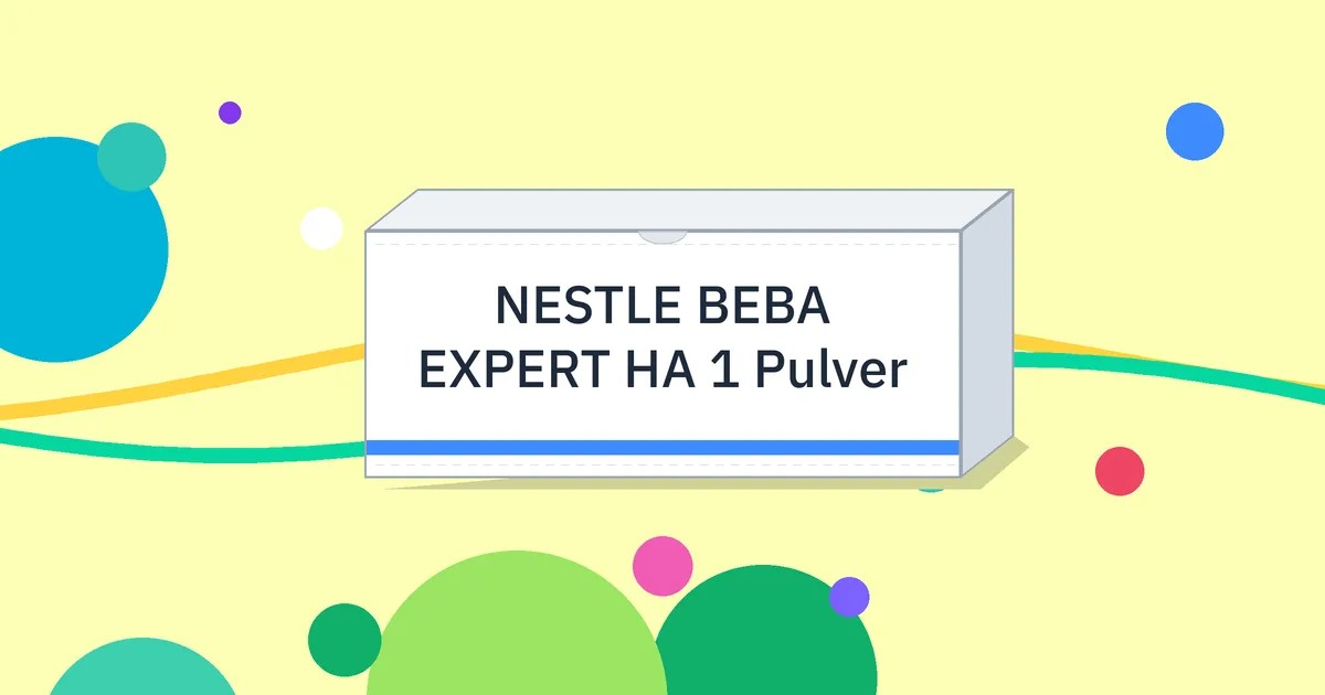 Symbolbild: Packung mit der Aufschrift NESTLE BEBA EXPERT HA 1 Pulver (PZN 16316490) – Verfügbarkeit und Bezug in Apotheken in Frankfurt am Main