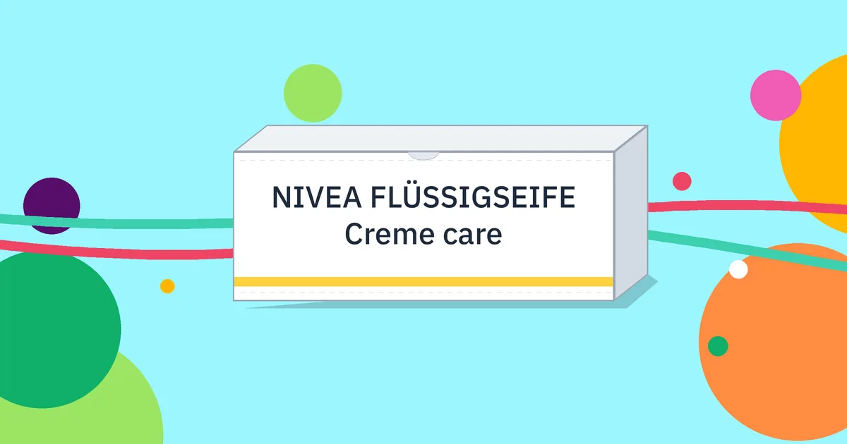 Symbolbild: Packung mit der Aufschrift NIVEA FLÜSSIGSEIFE Creme care (PZN 11325478) – Verfügbarkeit und Bezug in Apotheken in Frankfurt am Main