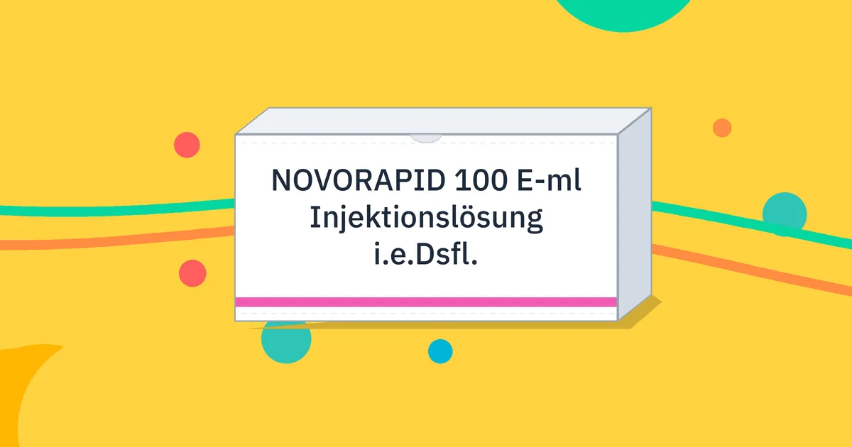 Symbolbild: Packung mit der Aufschrift NOVORAPID 100 E-ml Injektionslösung i.e.Dsfl. (PZN 10126943) – Verfügbarkeit und Bezug in Apotheken in Frankfurt am Main