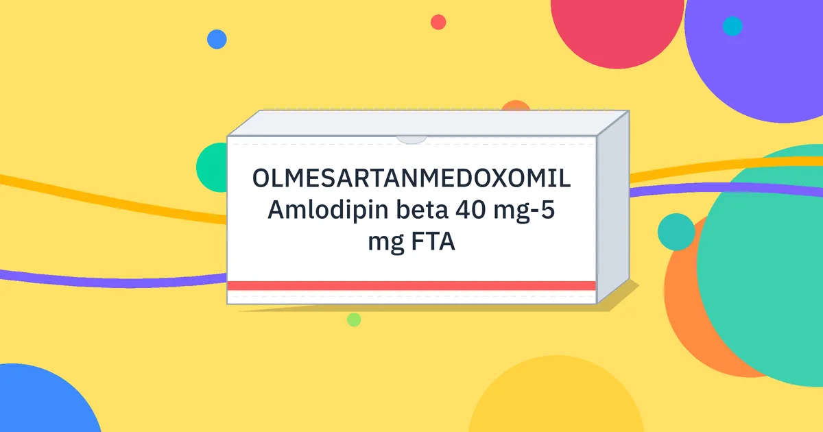 Symbolbild: Packung mit der Aufschrift OLMESARTANMEDOXOMIL Amlodipin beta 40 mg-5 mg FTA (PZN 13913340) – Verfügbarkeit und Bezug in Apotheken in Frankfurt am Main