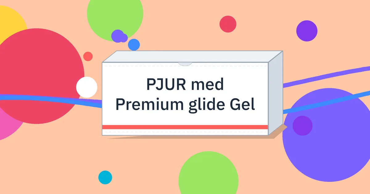 Symbolbild: Packung mit der Aufschrift PJUR med Premium glide Gel (PZN 06119073) – Verfügbarkeit und Bezug in Apotheken in Frankfurt am Main