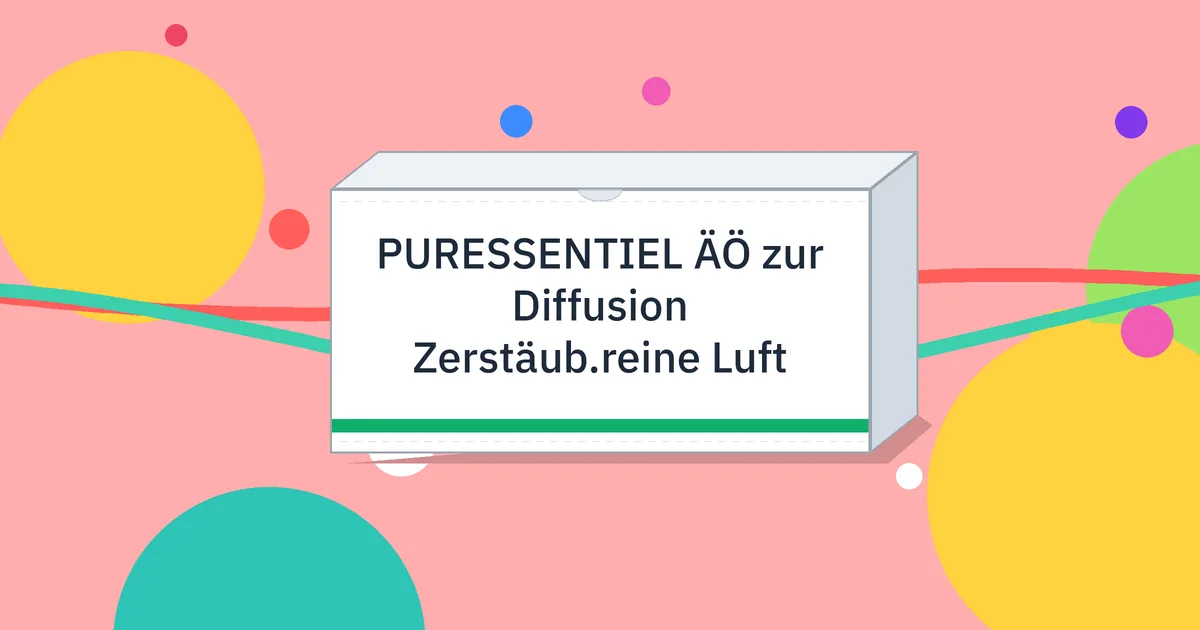 Symbolbild: Packung mit der Aufschrift PURESSENTIEL ÄÖ zur Diffusion Zerstäub.reine Luft (PZN 17549121) – Verfügbarkeit und Bezug in Apotheken in Frankfurt am Main