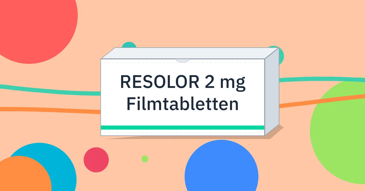Symbolbild: Packung mit der Aufschrift RESOLOR 2 mg Filmtabletten (PZN 05541597) – Verfügbarkeit und Bezug in Apotheken in Frankfurt am Main