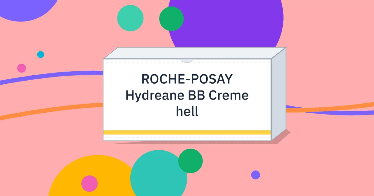 Symbolbild: Packung mit der Aufschrift ROCHE-POSAY Hydreane BB Creme hell (PZN 06178408) – Verfügbarkeit und Bezug in Apotheken in Frankfurt am Main