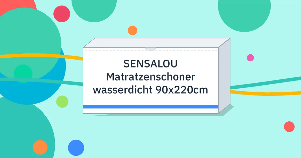 Symbolbild: Packung mit der Aufschrift SENSALOU Matratzenschoner wasserdicht 90x220cm (PZN 20740199) – Verfügbarkeit und Bezug in Apotheken in Frankfurt am Main