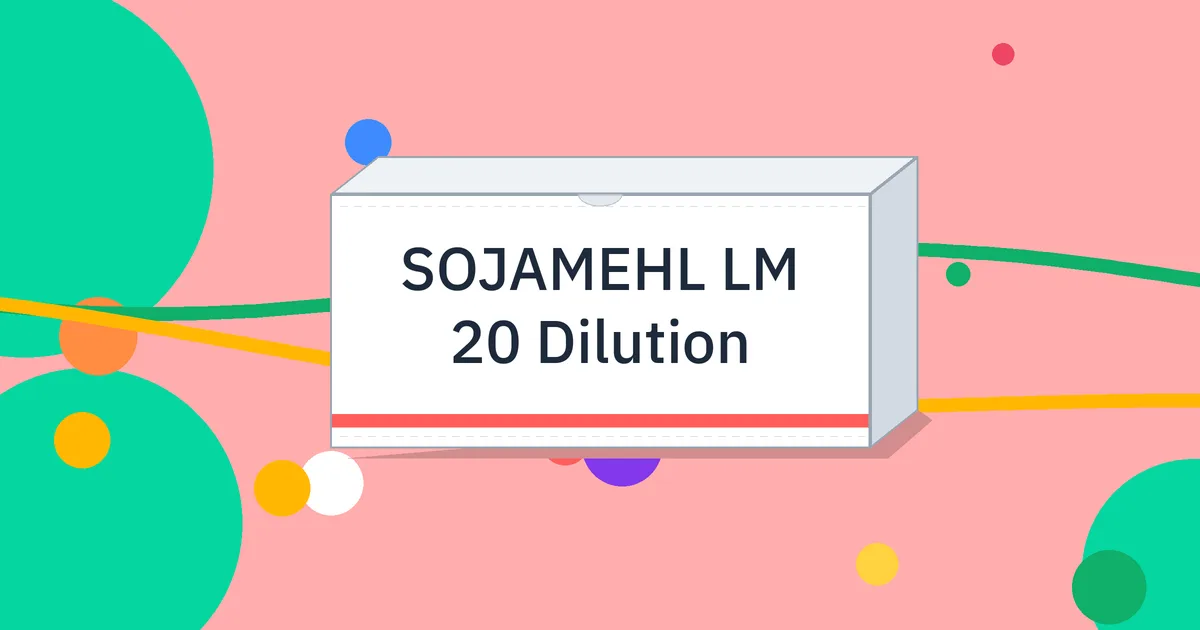Symbolbild: Packung mit der Aufschrift SOJAMEHL LM 20 Dilution (PZN 13681071) – Verfügbarkeit und Bezug in Apotheken in Frankfurt am Main