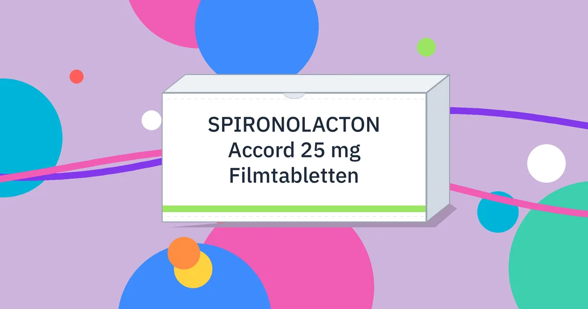 Symbolbild: Packung mit der Aufschrift SPIRONOLACTON Accord 25 mg Filmtabletten (PZN 11851965) – Verfügbarkeit und Bezug in Apotheken in Frankfurt am Main