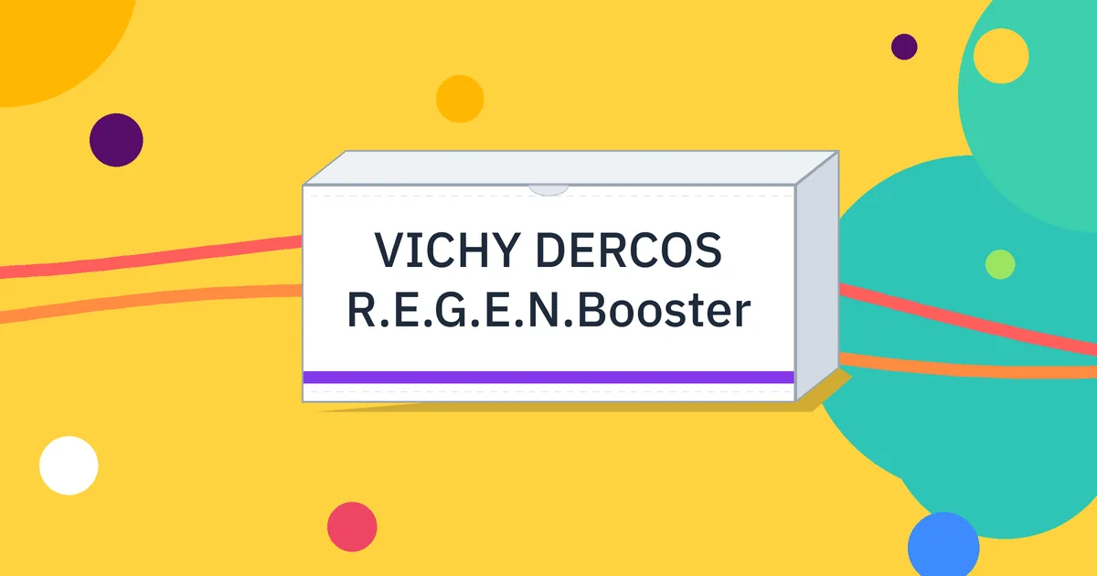 Symbolbild: Packung mit der Aufschrift VICHY DERCOS R.E.G.E.N.Booster (PZN 20285022) – Verfügbarkeit und Bezug in Apotheken in Frankfurt am Main