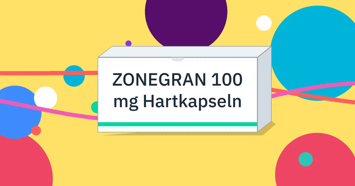 Symbolbild: Packung mit der Aufschrift ZONEGRAN 100 mg Hartkapseln (PZN 06698177) – Verfügbarkeit und Bezug in Apotheken in Frankfurt am Main