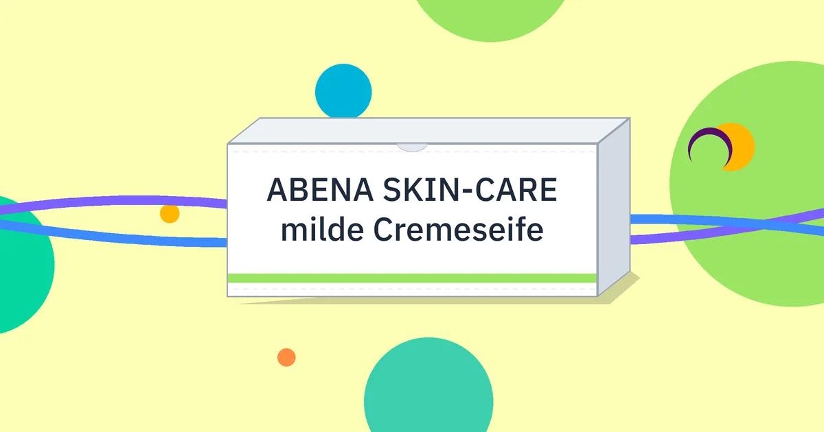 Symbolbild: Packung mit der Aufschrift ABENA SKIN-CARE milde Cremeseife (PZN 15384420) – Verfügbarkeit und Bezug in Apotheken in Frankfurt am Main
