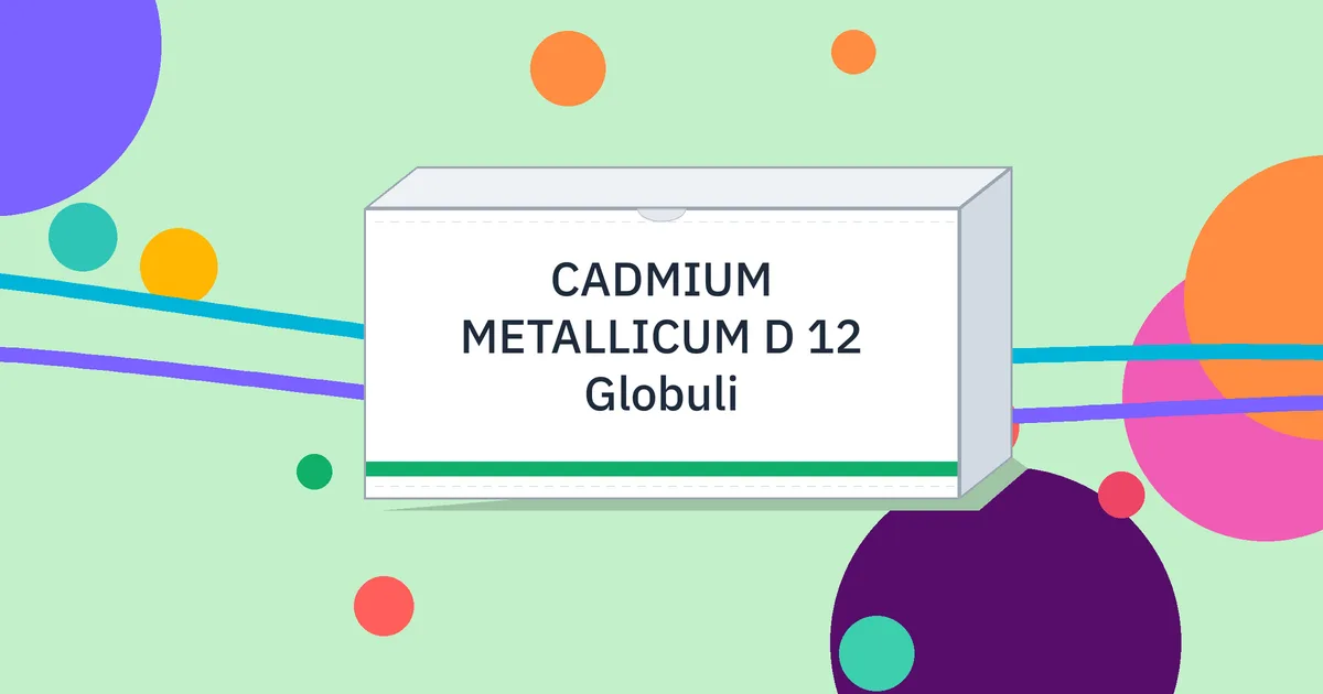 Symbolbild: Packung mit der Aufschrift CADMIUM METALLICUM D 12 Globuli (PZN 16689587) – Verfügbarkeit und Bezug in Apotheken in Frankfurt am Main