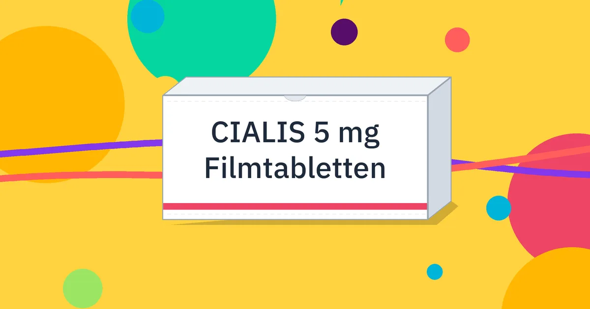 Symbolbild: Packung mit der Aufschrift CIALIS 5 mg Filmtabletten (PZN 06472208) – Verfügbarkeit und Bezug in Apotheken in Frankfurt am Main
