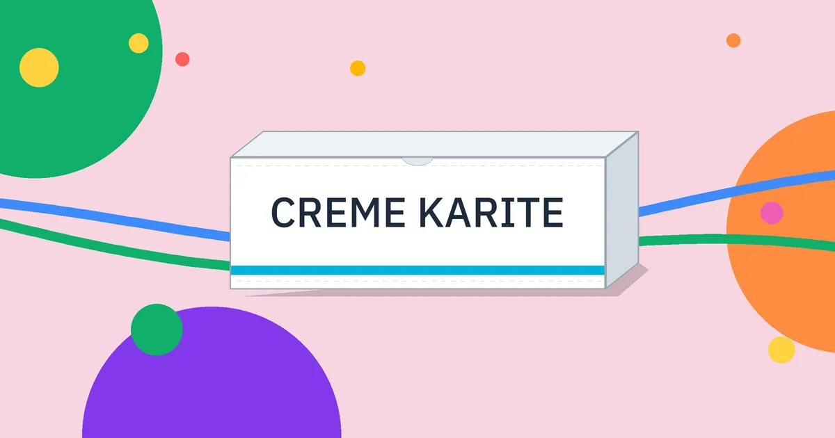 Symbolbild: Packung mit der Aufschrift CREME KARITE (PZN 03071348) – Verfügbarkeit und Bezug in Apotheken in Frankfurt am Main