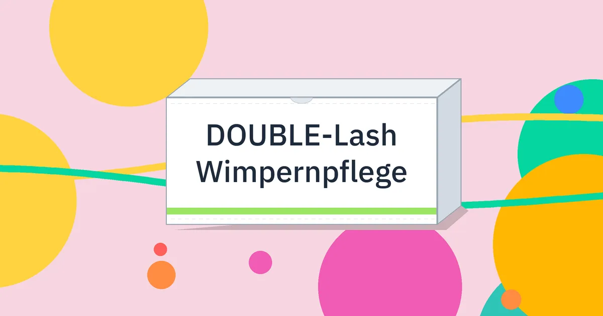 Symbolbild: Packung mit der Aufschrift DOUBLE-Lash Wimpernpflege (PZN 06154684) – Verfügbarkeit und Bezug in Apotheken in Frankfurt am Main