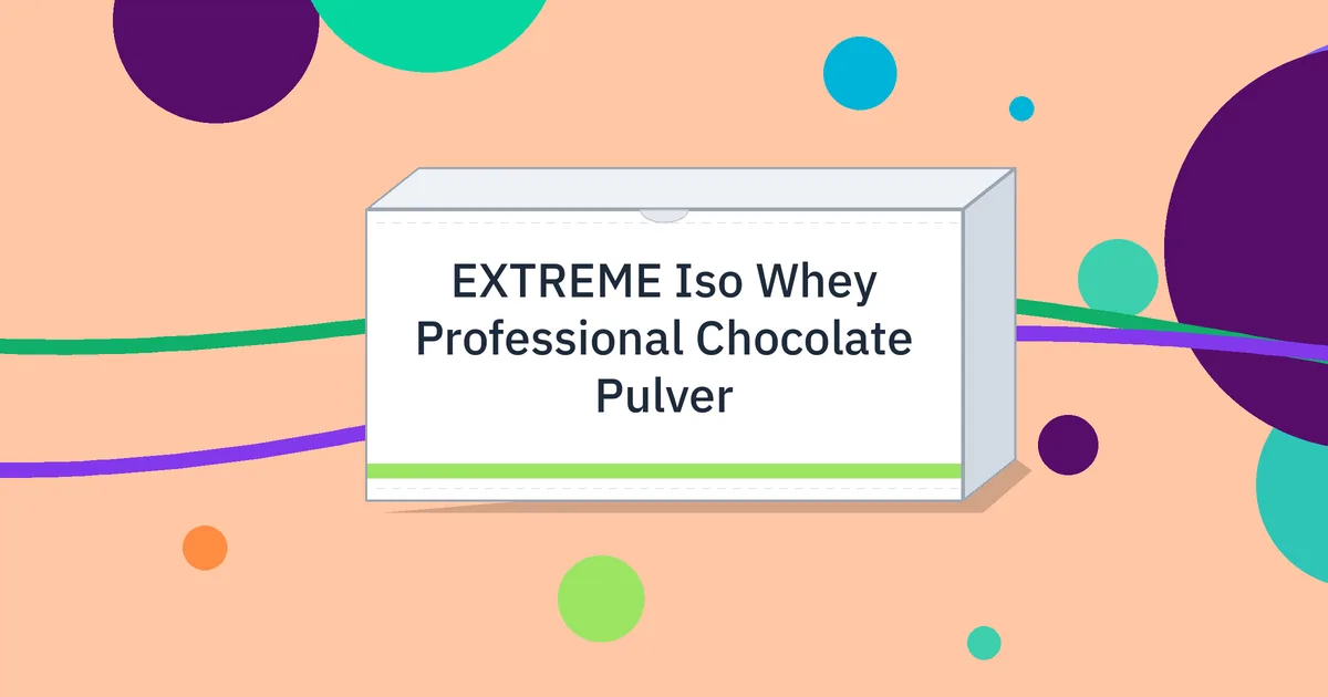 Symbolbild: Packung mit der Aufschrift EXTREME Iso Whey Professional Chocolate Pulver (PZN 02466257) – Verfügbarkeit und Bezug in Apotheken in Frankfurt am Main