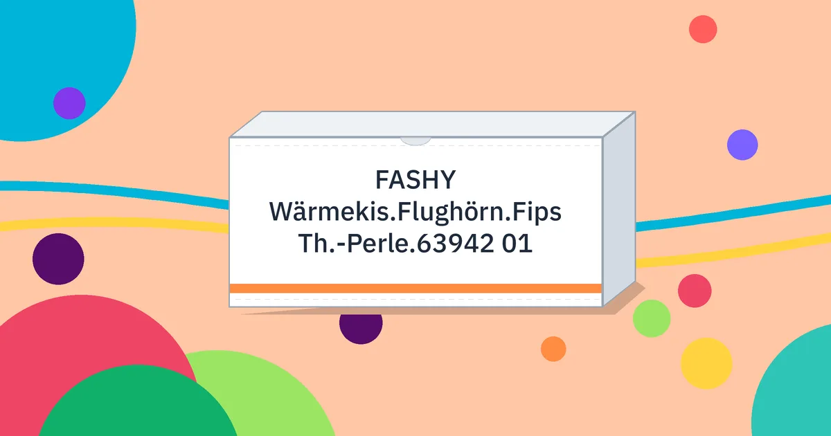 Symbolbild: Packung mit der Aufschrift FASHY Wärmekis.Flughörn.Fips Th.-Perle.63942 01 (PZN 20351807) – Verfügbarkeit und Bezug in Apotheken in Frankfurt am Main