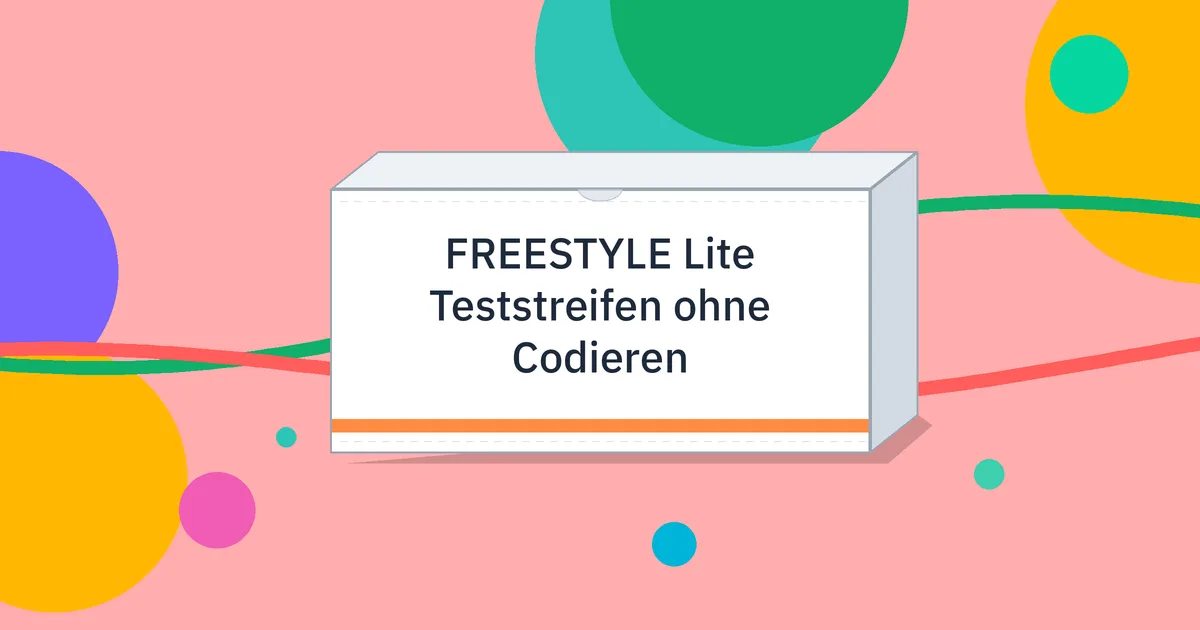 Symbolbild: Packung mit der Aufschrift FREESTYLE Lite Teststreifen ohne Codieren (PZN 00436080) – Verfügbarkeit und Bezug in Apotheken in Frankfurt am Main