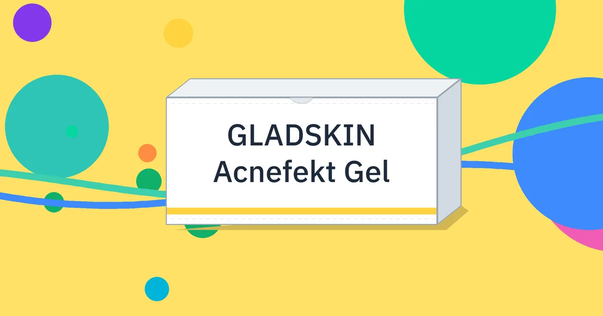 Symbolbild: Packung mit der Aufschrift GLADSKIN Acnefekt Gel (PZN 18256289) – Verfügbarkeit und Bezug in Apotheken in Frankfurt am Main